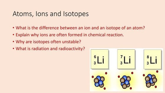 GCSE Radioactivity PowerPoint Presentation | PPT