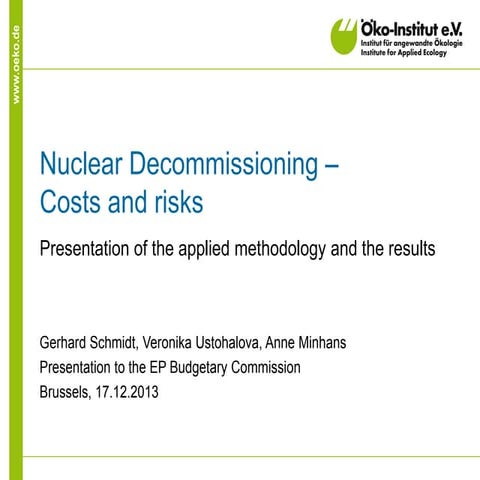 PE976 Offshore Platform Decommissioning | PDF