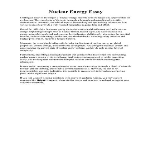 Nuclear Energy Essay.pdf