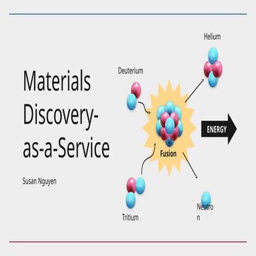 Nuclear Fusion infographic with colourful images | PPTX