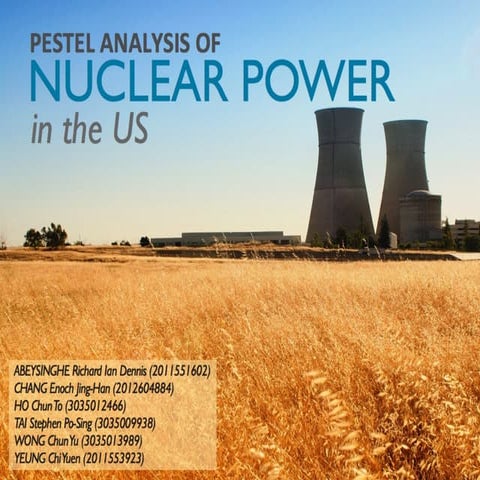 Nuclear pestel ppt | PPT