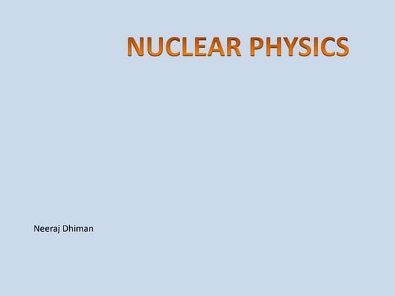 Fission and fusion | PPT