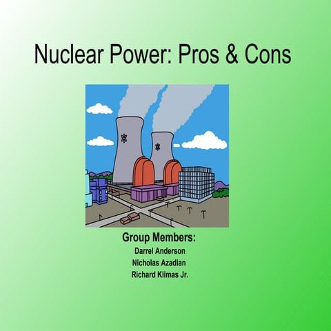 Nuclear energy | PPTX