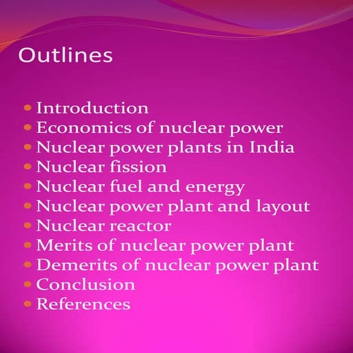 Nuclear power plant FUNDAMENTAL | PPTX