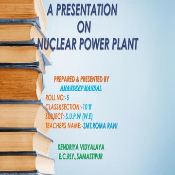 Narora atomic power plant | PPTX