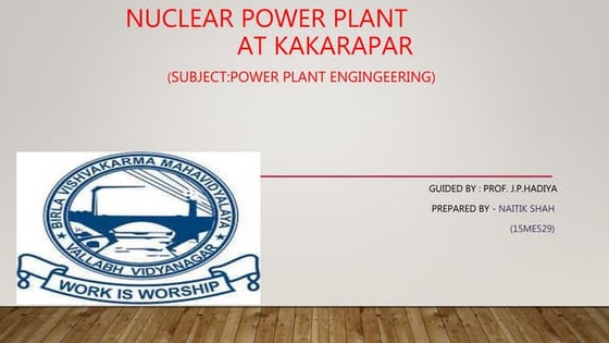 Narora atomic power plant | PPTX