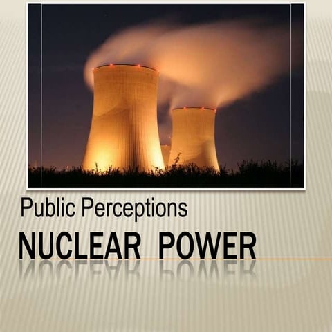 Nuclear Power Public Perceptions | PPTX