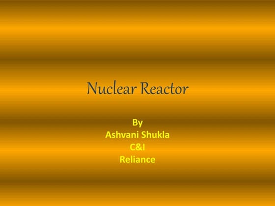 Nuclear chain reaction | PPT
