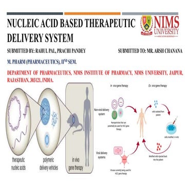 Nucleic Acid Based Therapeutic Delivery System.pptx