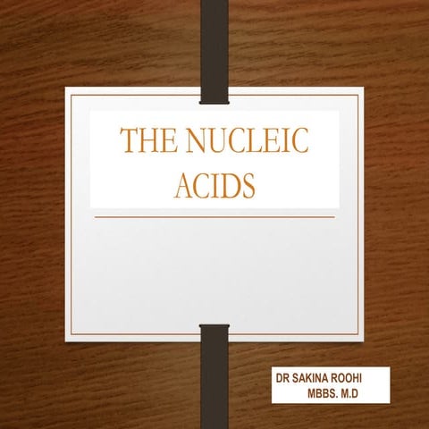 Nucleic acid chemistry | PPT
