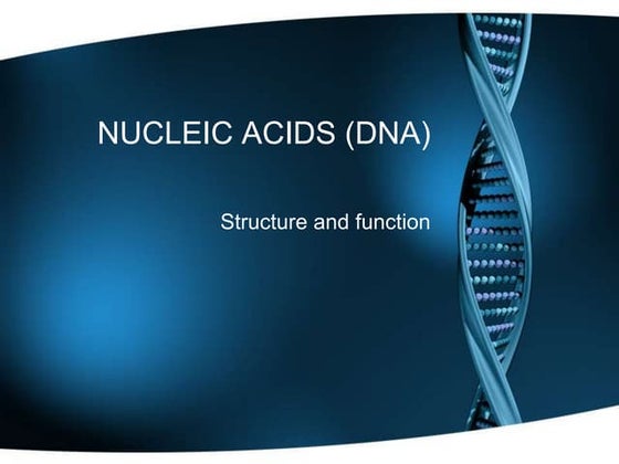 Dna structure1 | PPT