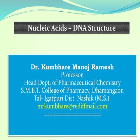 Nucleic acids | PPT