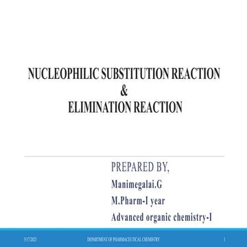 NUCLEOPHILIC SUBSTITUTION REACTION &.pptx