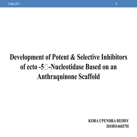 Nucleotidase | PPTX | Chemistry | Science