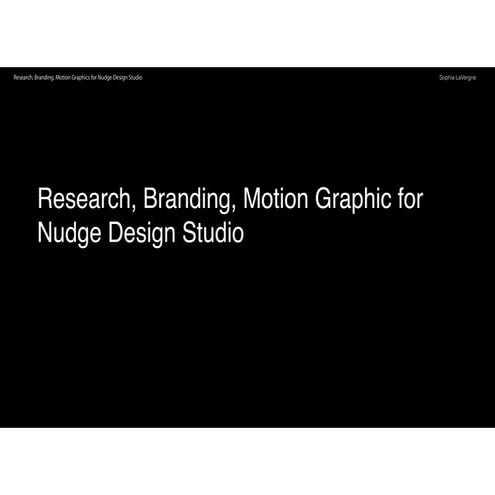 Nudge design | PPT