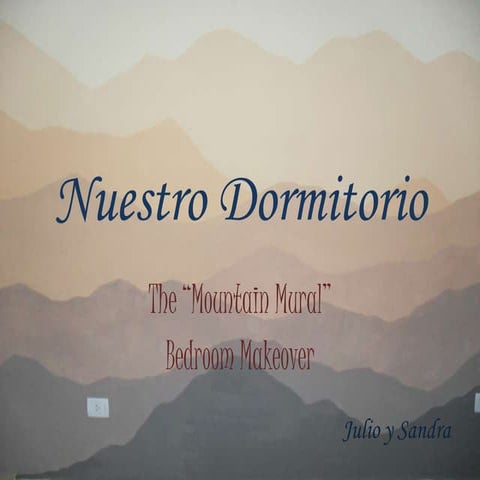 La montaña en nuestro dormitorio | PPT