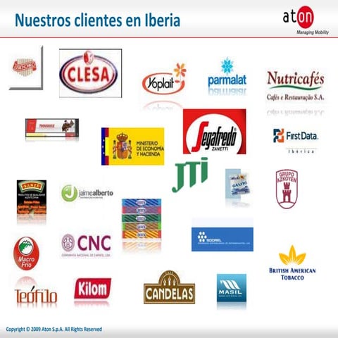 Nuestros Clientes Iberia | PPTX