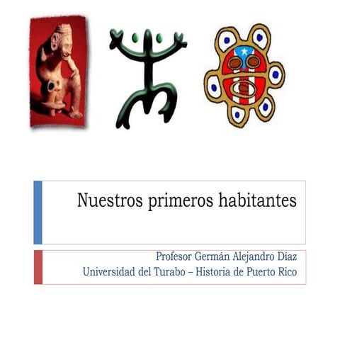 El Caribe indígena: Arcaicos, igneris, la hueca y subtaína | PPTX