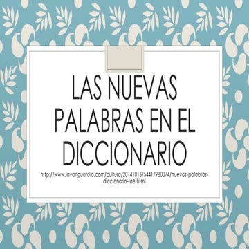 Nuevas palabras magaly | PPTX