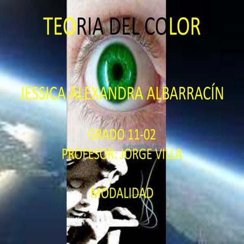Teoria del color | PPTX