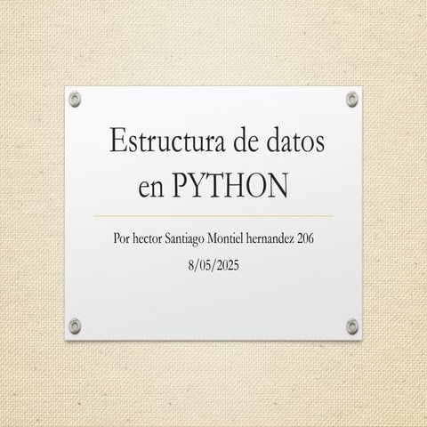 Presentación estructuras de datos en python.pdf