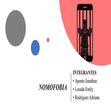 Nomofobia | PPTX