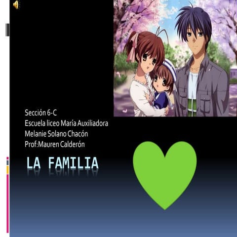 la familia | PPTX
