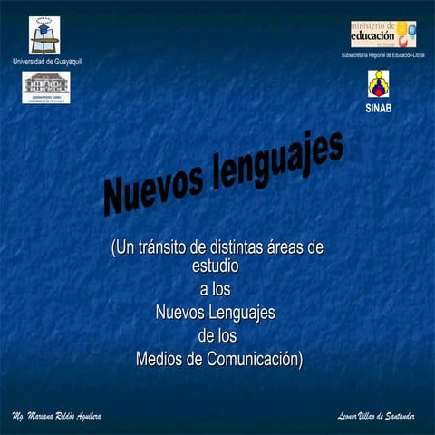 Nuevos lenguajes | PPT