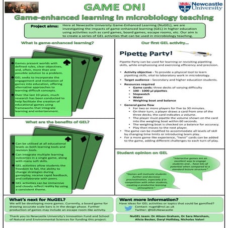 Game-enhanced learning in microbiology teaching | PDF