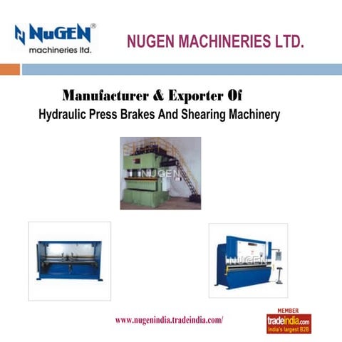 Nugen Machineries Ltd | PPT