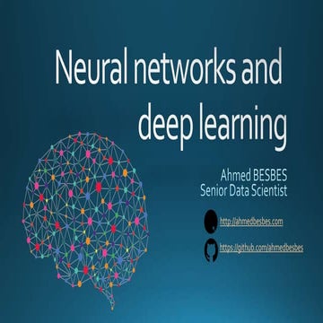Introduction To Neural Networks And Deep Learning From Scratch Pptx Computing Technology