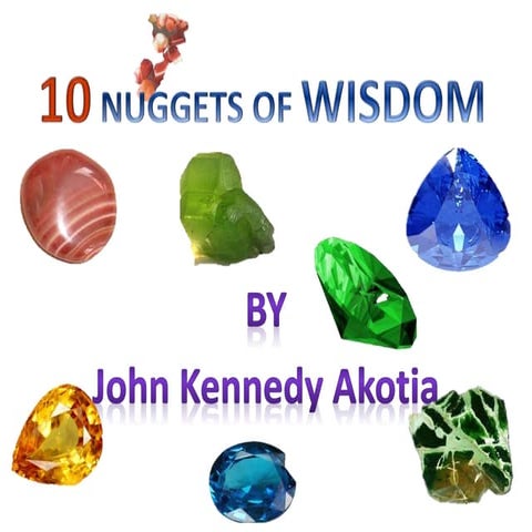 Nuggets of wisdom | PPT