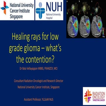 Controversies in management of low grade glioma | PPT