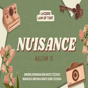LAW OF CONTRACT II- chapter Nuisance q18.pdf