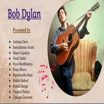 Bob Dylan | PPTX