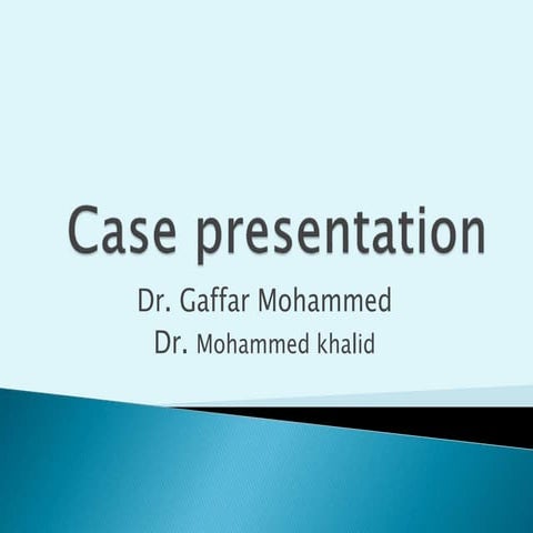 Psychiatry Case Presentation (Depression).pptx