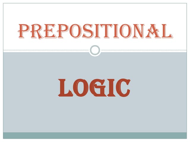 Logical equivalence, laws of logic | PDF