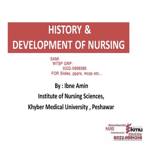 History of Nursing - Midieval Era | PPT