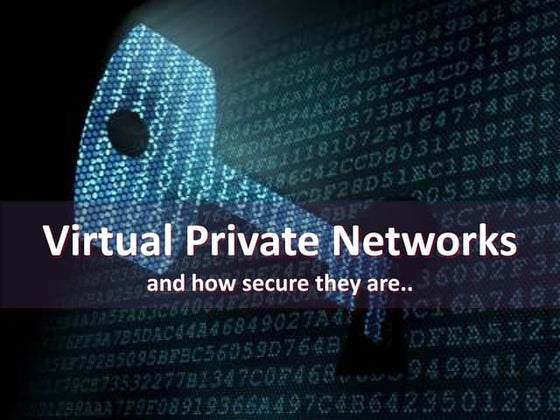 IPSec VPN Basics | PPTX | Internet | Computing