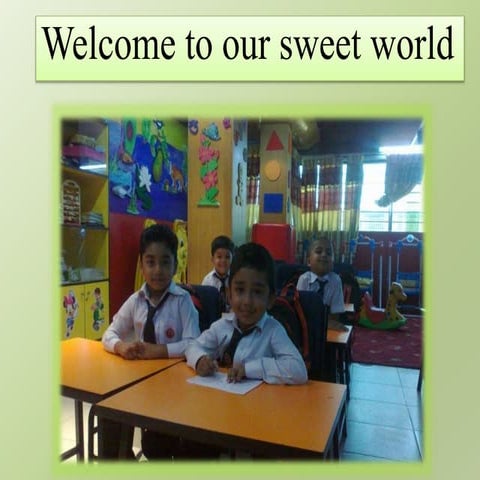 Play Group Math Introducing Number 7 | PPTX