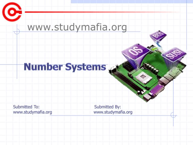 Number-systems Presentation Of The Mathematics | Ppt