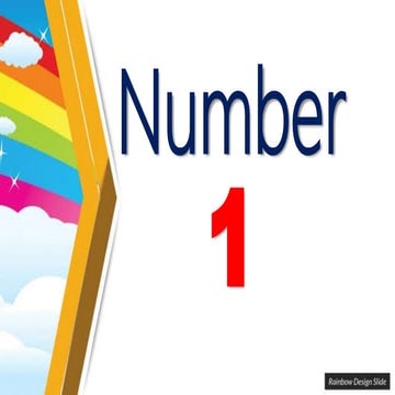 Number 1 | PPTX | Fish and Aquariums | Pets