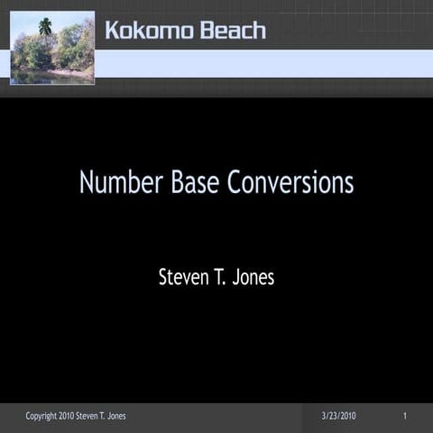 Number Base Basics | PPTX