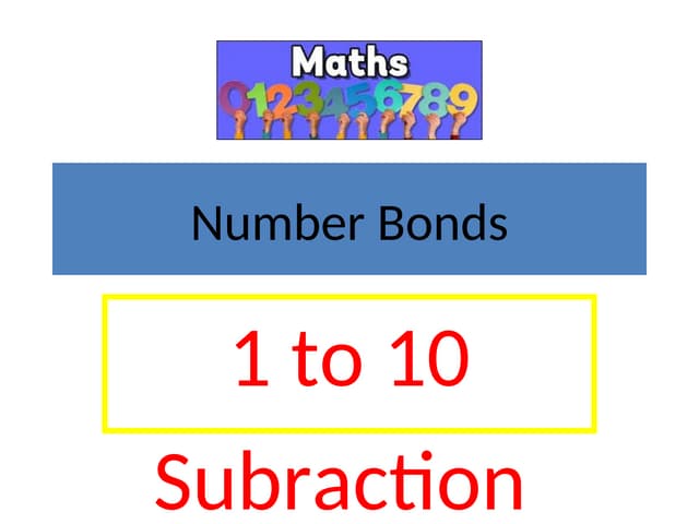 Addition and subtraction with number bonds multiples of 100 to 1000 | PPTX
