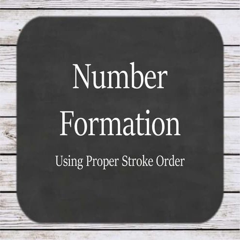 Number Formation | PPT