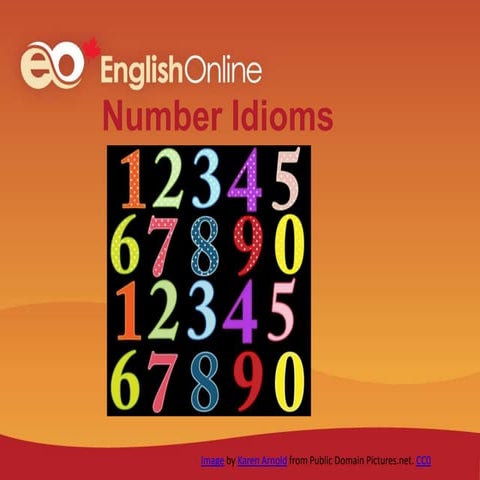 Number idioms | PPTX