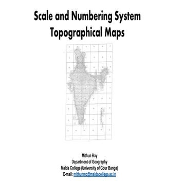 Numbering System Of Topographical Map Ppt