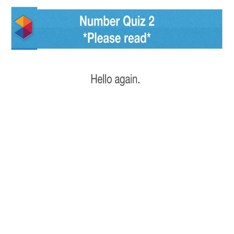 Number quiz 2 | PPT