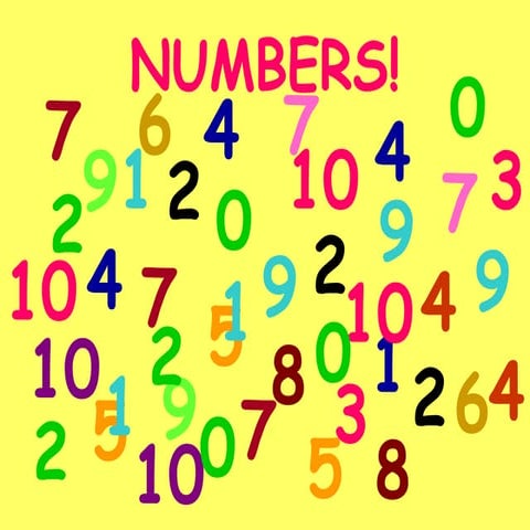 Numbers 1-12 | PPTX