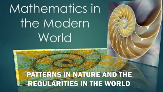 Patterns in nature | PPTX | Science